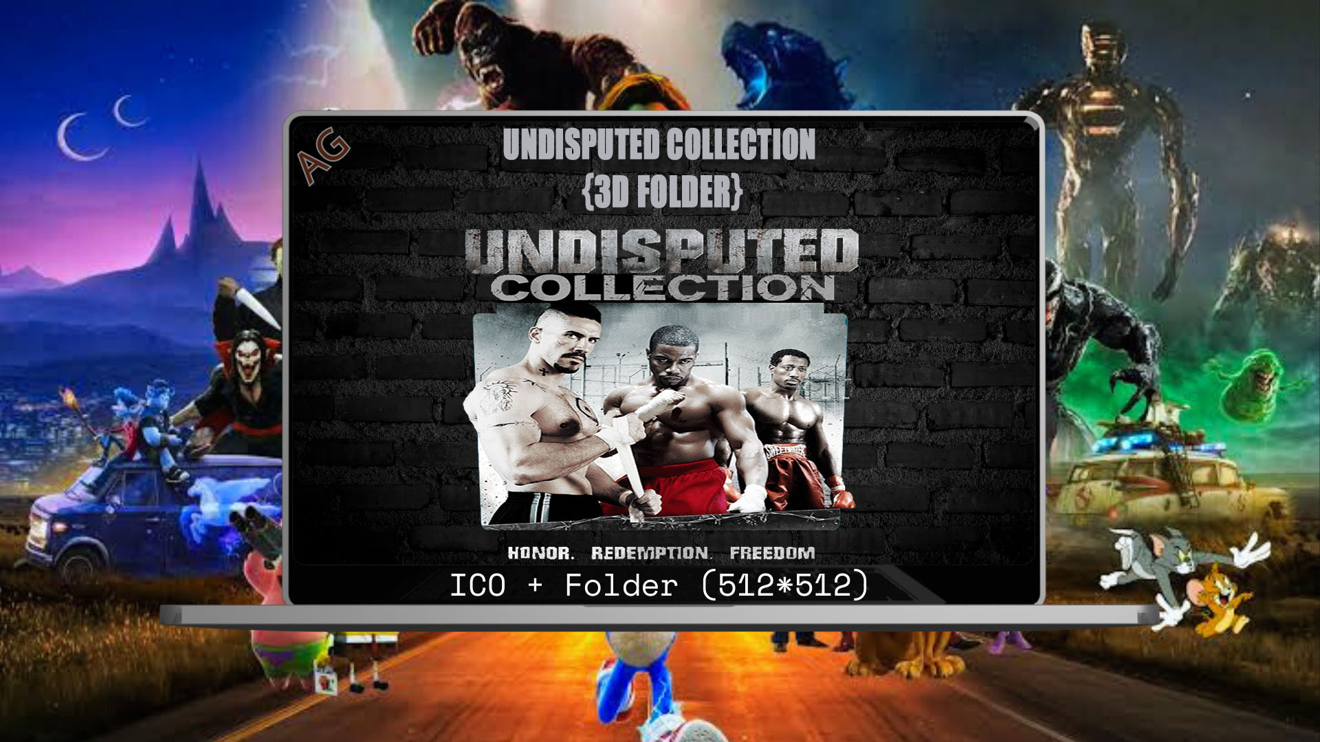 Undisputed Collection Folder Icon 3D by ahmedghazyy on DeviantArt