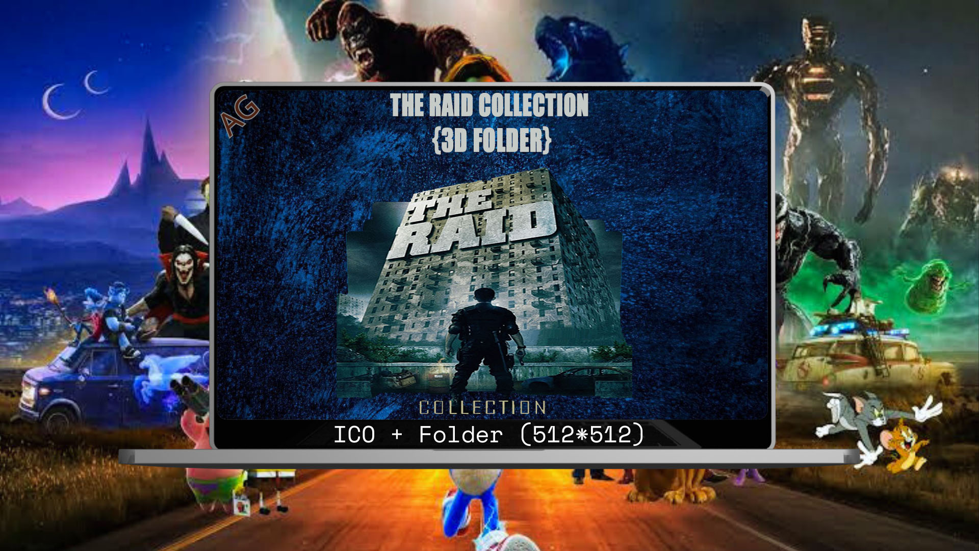 The Raid Collection Folder Icon 3D by ahmedghazyy on DeviantArt