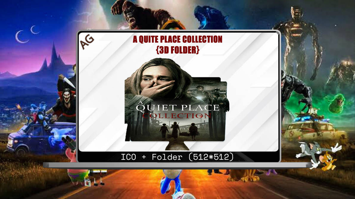 A Quite Place Collection Folder Icon 3D by ahmedghazyy on DeviantArt