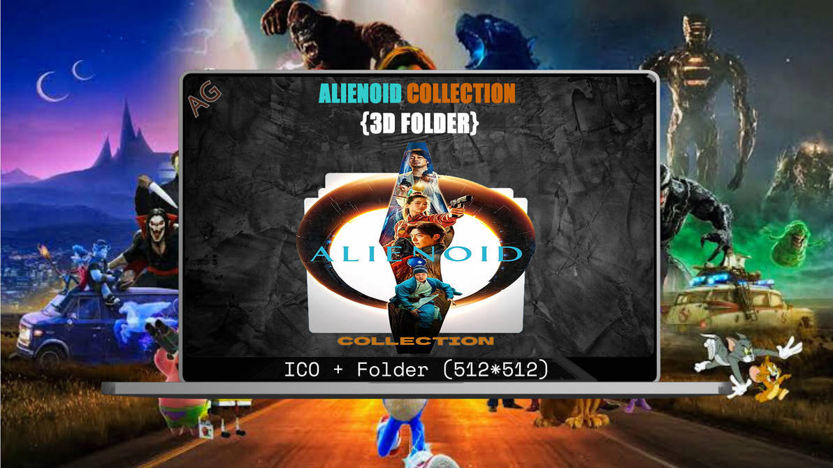 Alienoid Collection Folder Icon 3D by ahmedghazyy on DeviantArt
