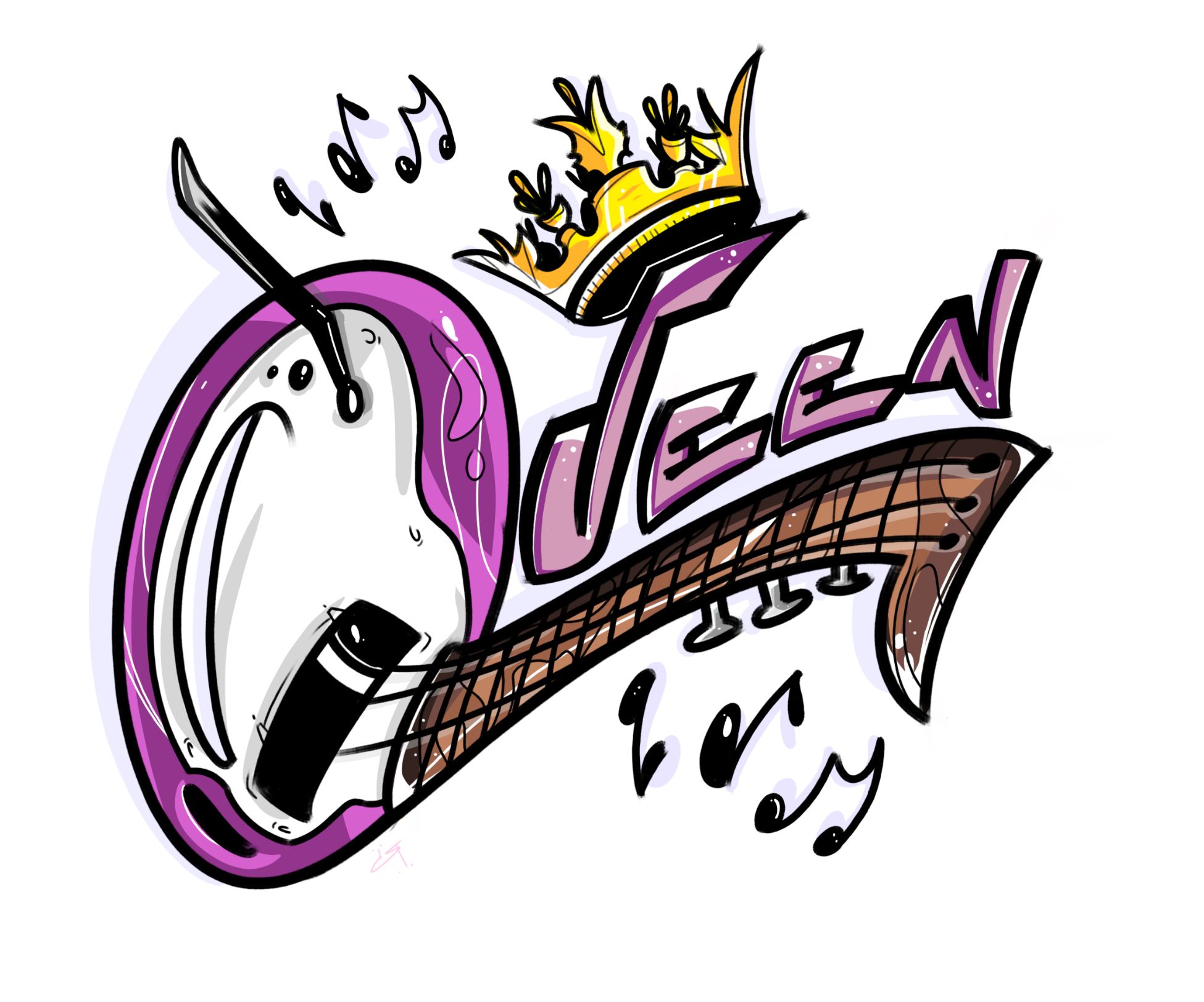 Queen Fanart by stringalingbean19 on DeviantArt