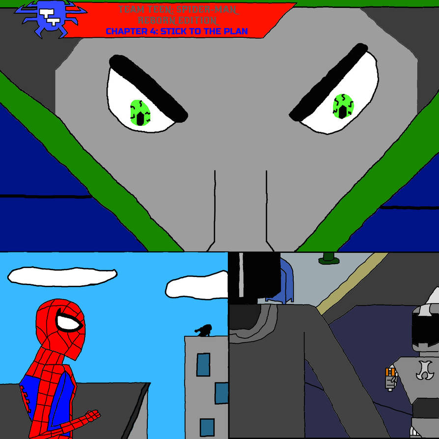 Team Teen: Spider-Man RB (Chapter 4 Cover) by HeroofBlueTeamRB on ...