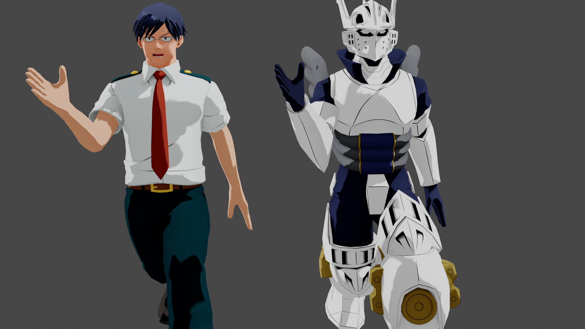 Tenya Lida Mhoj blender release by animebou33 on DeviantArt