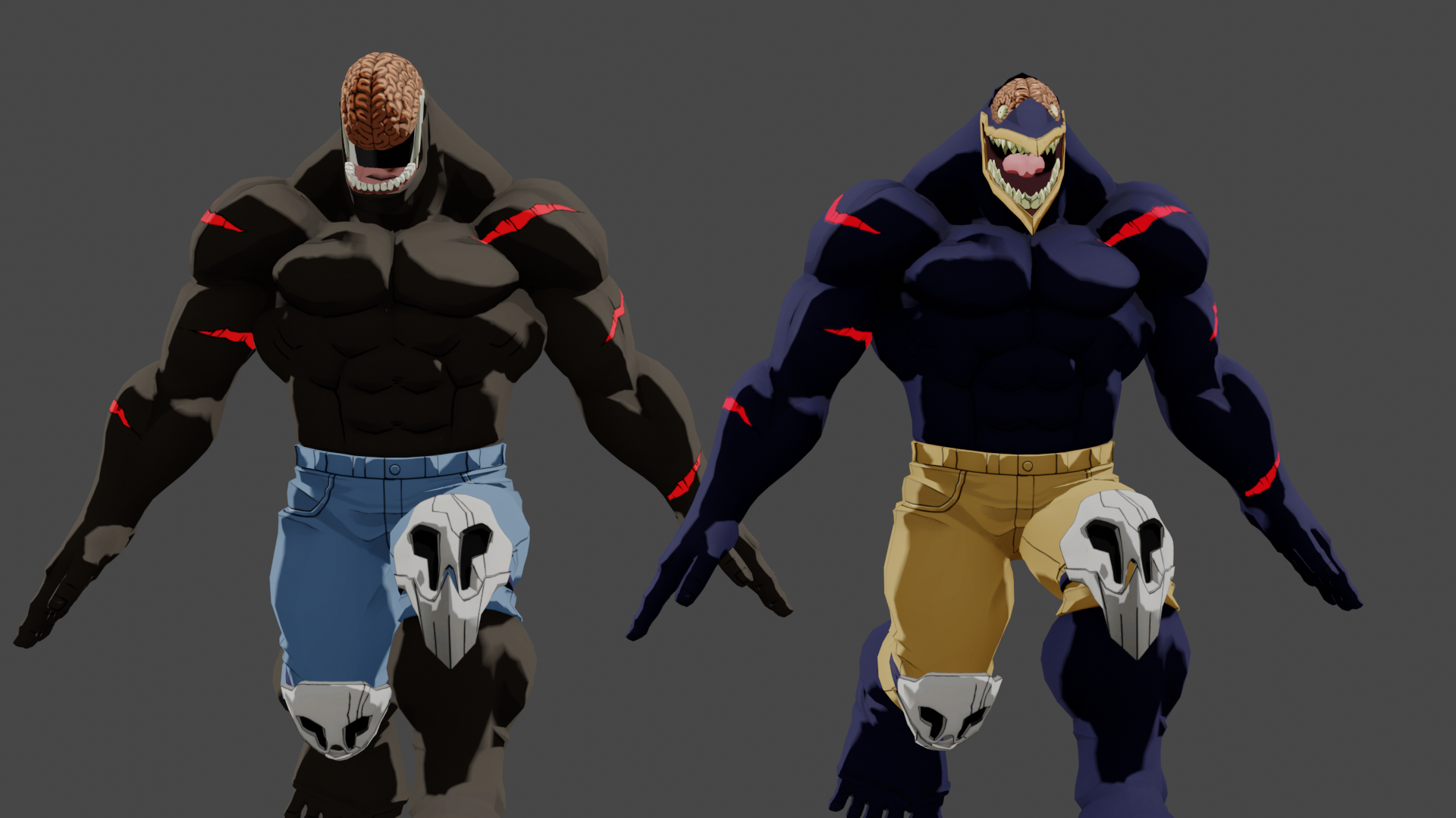 Nomu Mhoj blender release by animebou33 on DeviantArt