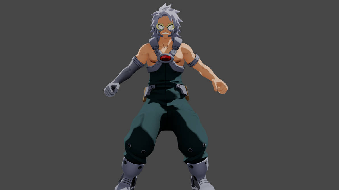 Tetsutetsu Tetsutetsu Mhoj blender release by animebou33 on DeviantArt