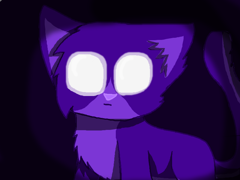 Purple Guy Cat by Zelda-warriorcat-FAN on DeviantArt
