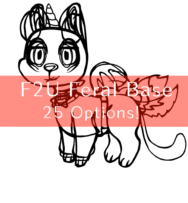 F2U Feral Base by MilMakesAdoptsBases on DeviantArt