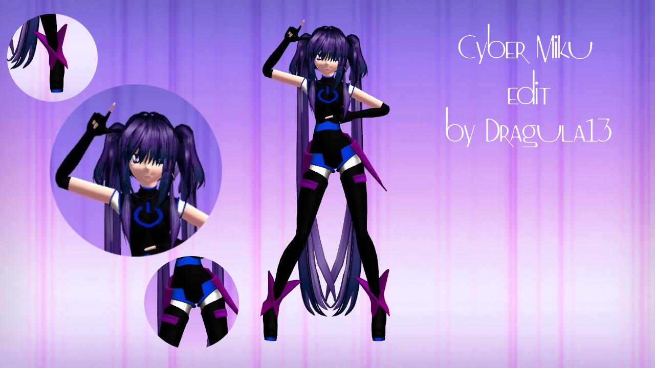 MMD Cyber Miku | Edit (DL) by Dragula-13 on DeviantArt
