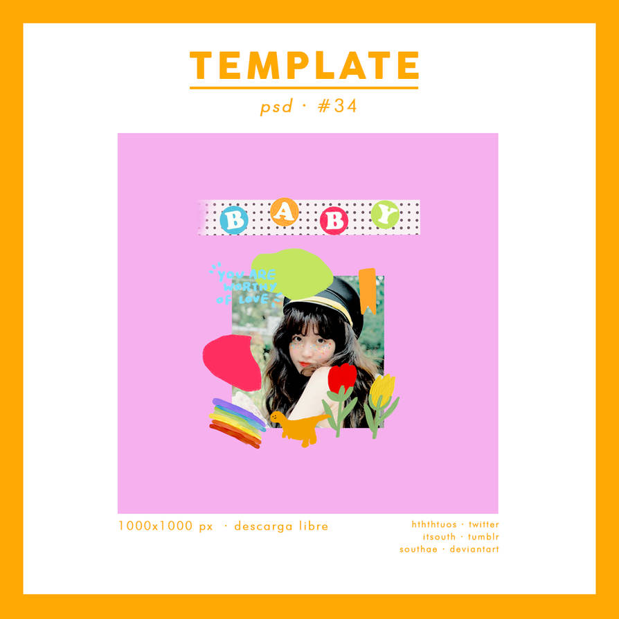 template #34 by southae on DeviantArt