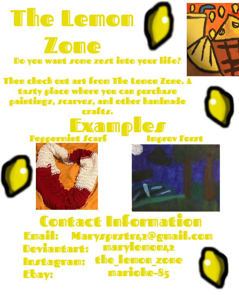 Lemon Zone Flyer 2023 by Marylemon42 on DeviantArt