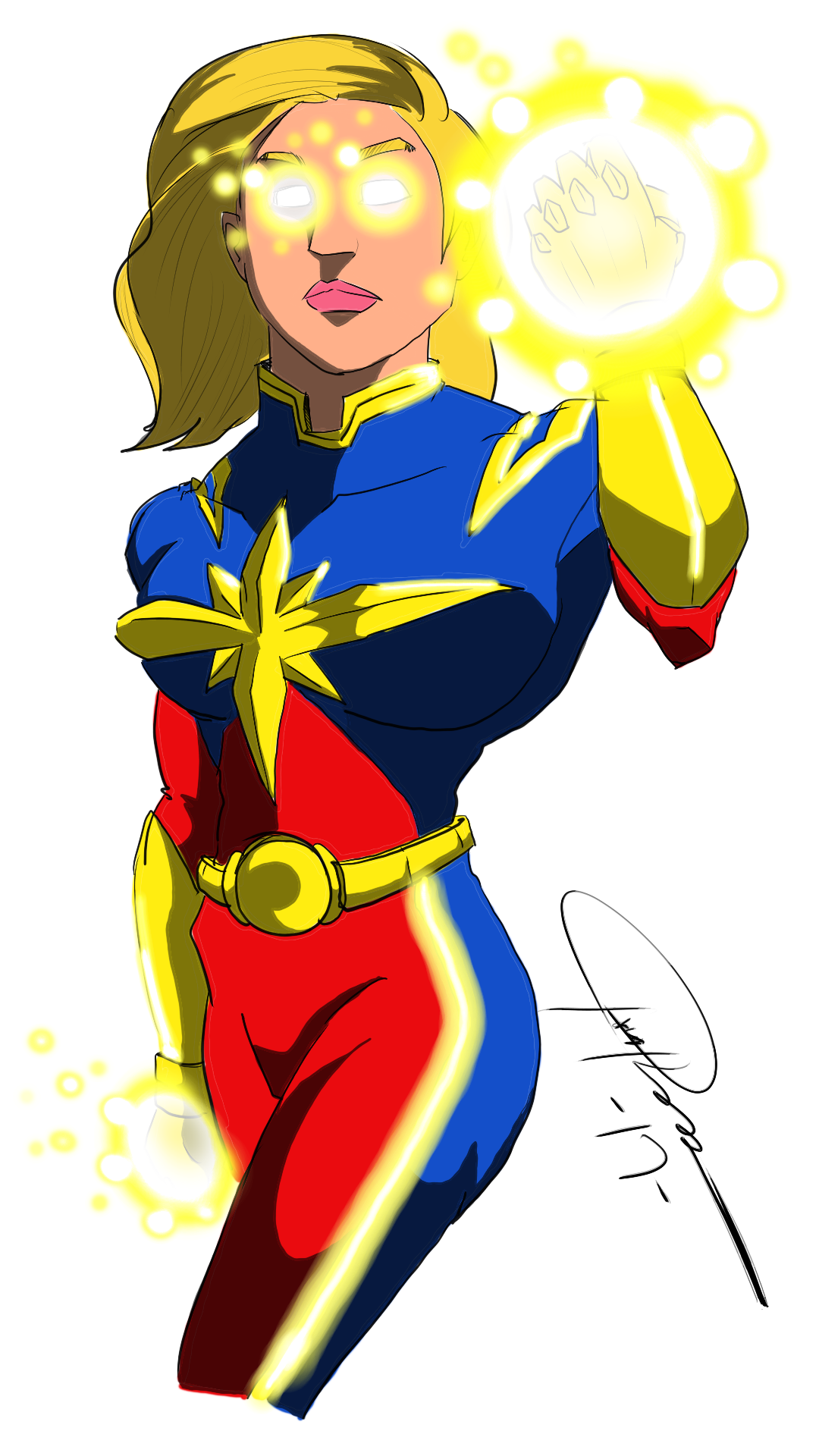 Captain Marvel by TPo815 on DeviantArt