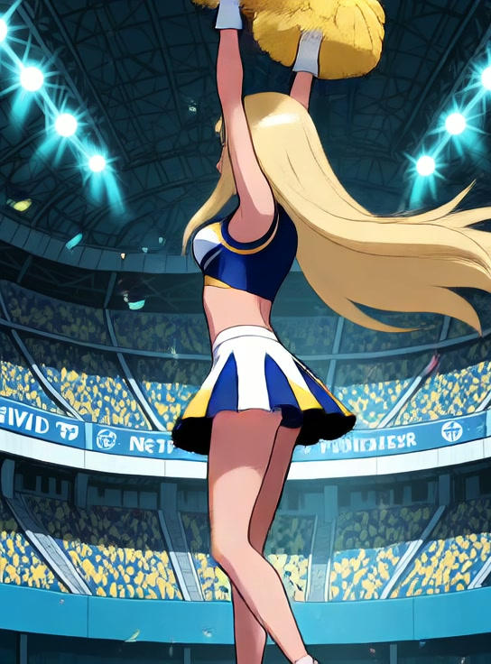 The Cheerleader By Archelaian On Deviantart