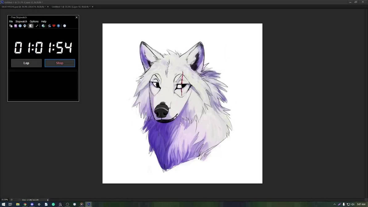 [Speedpaint] Wolf Kakashi by otterbells on DeviantArt