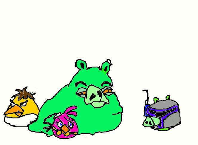 jabba the jutt pig by angrybird-fan on DeviantArt