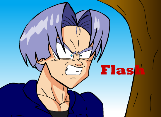 Trunks goes insane by Camron23 on DeviantArt