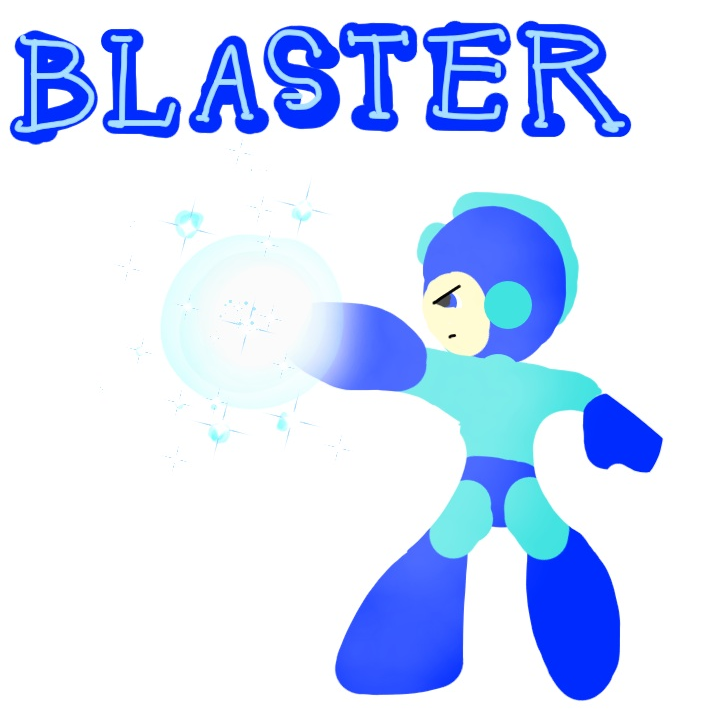 Mega-man Blaster by got-hot-choc on DeviantArt