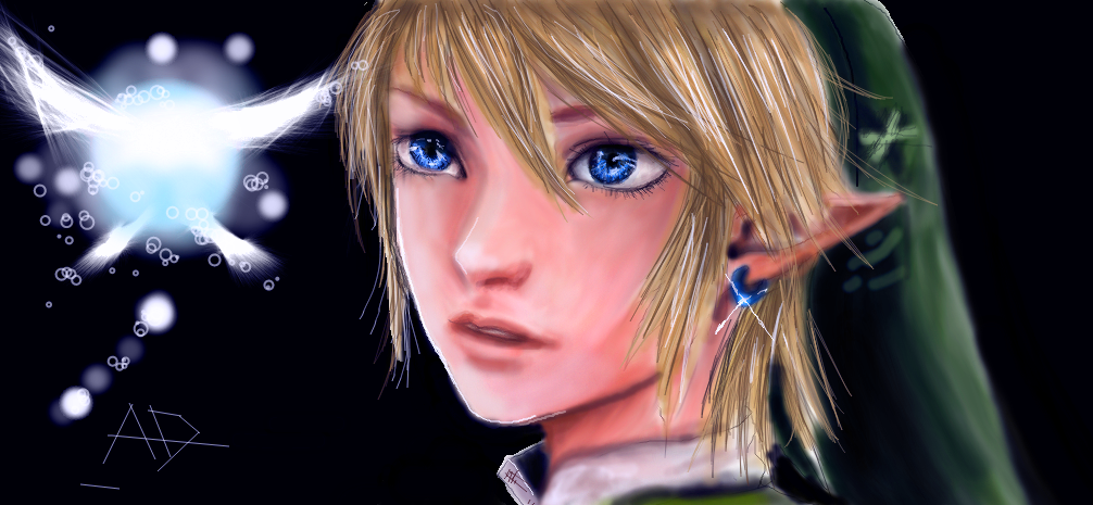 Link and Navi by waffelpirate9o9 on DeviantArt