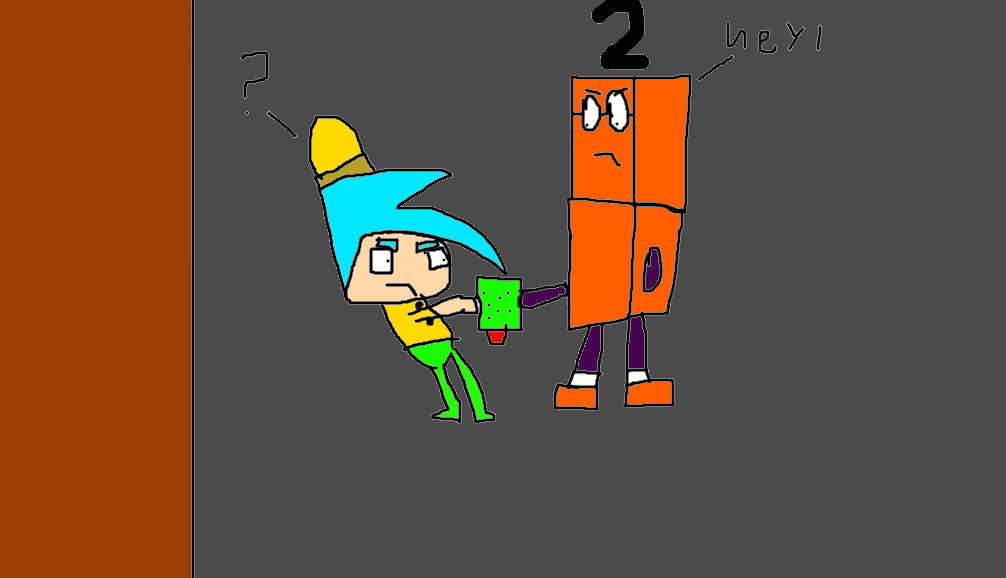 Oliver and numberblock 2 fighting over a block by Shark2015Fans on ...