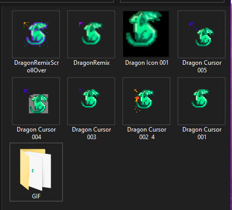 Dragon Custom Cursors by BlackUniGryphon on DeviantArt
