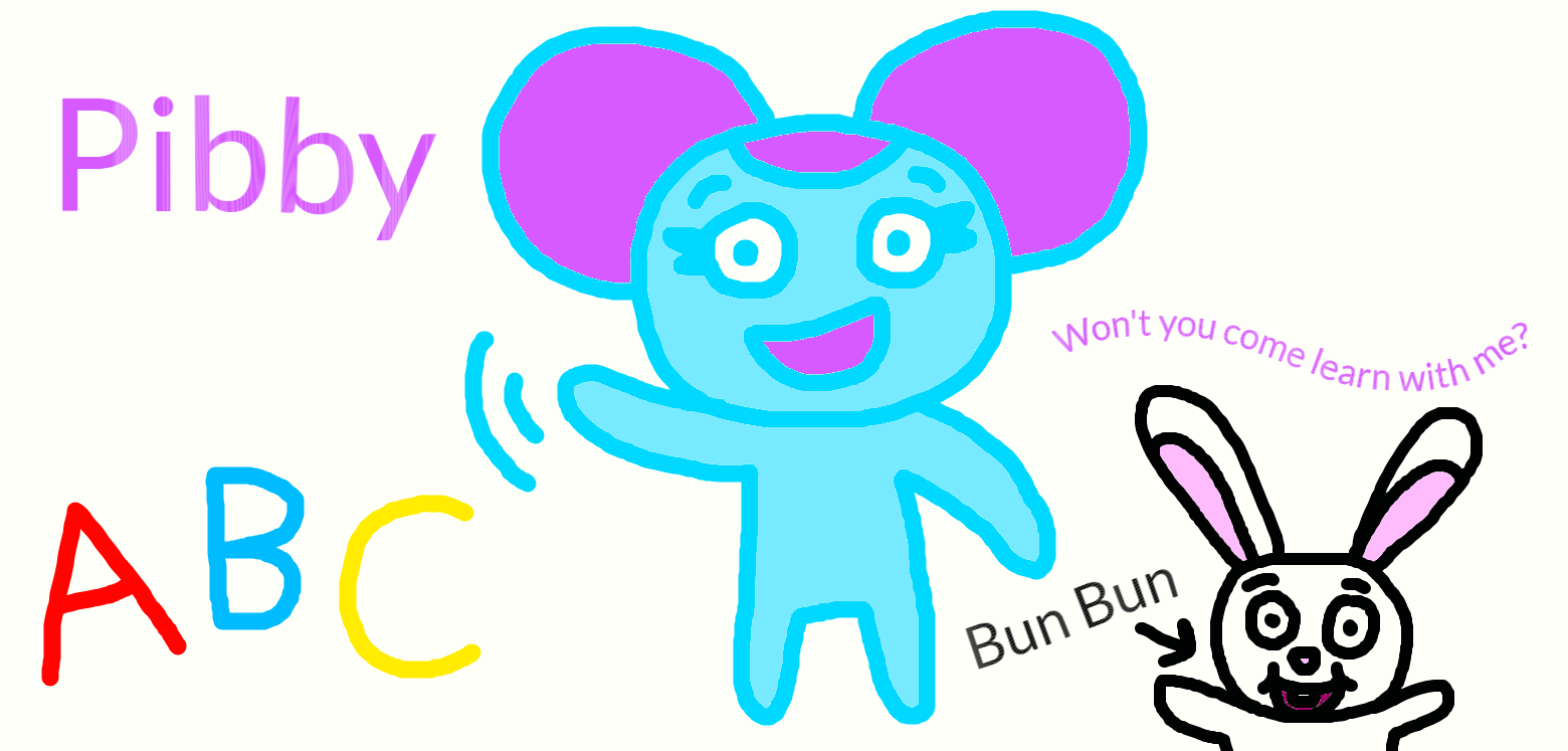 Pibby in DA muro by CalinaPonyCartoonsDA on DeviantArt