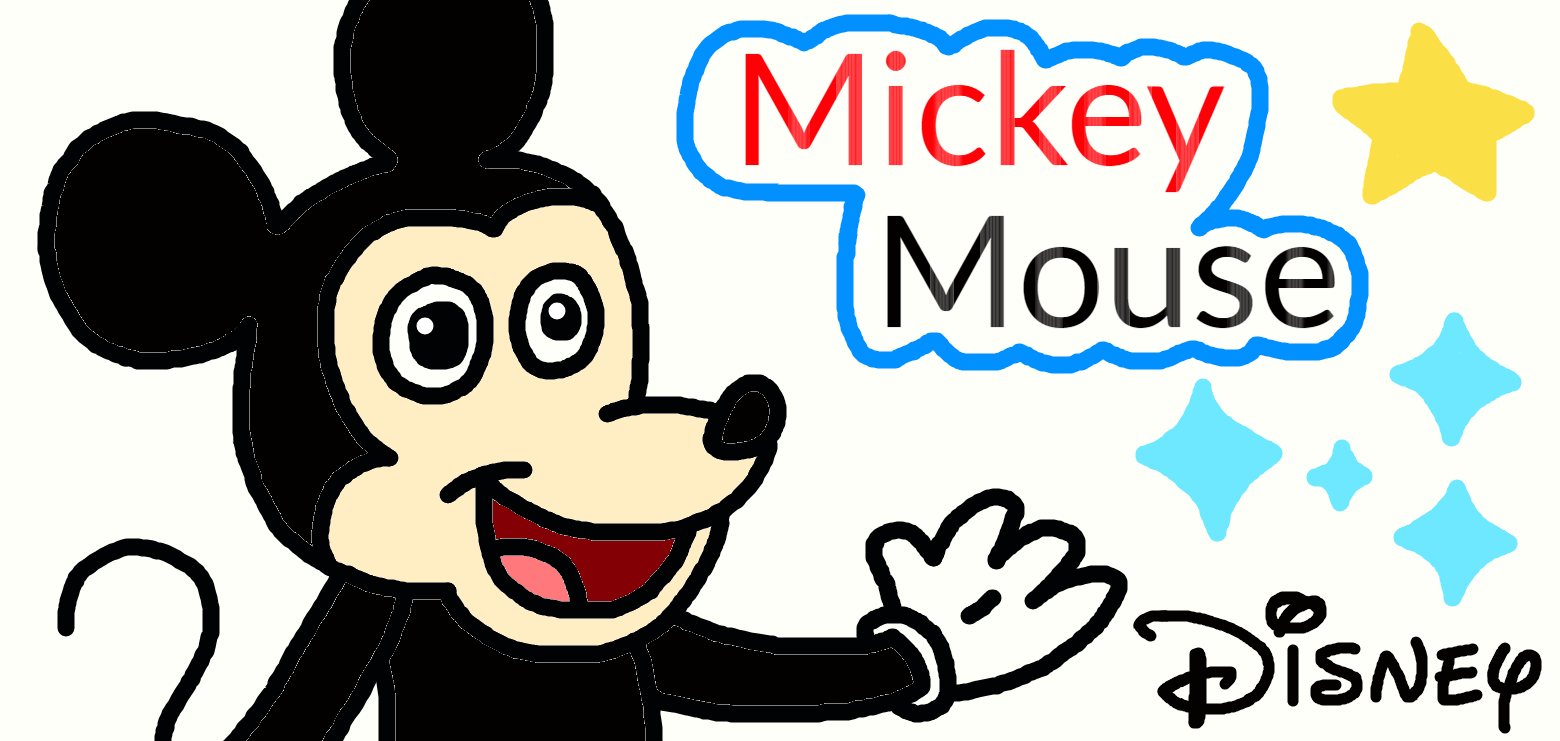 Mickey Mouse in DA muro by CalinaPonyCartoonsDA on DeviantArt