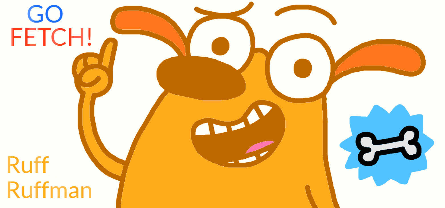 Ruff Ruffman in DA muro by CalinaPonyCartoonsDA on DeviantArt