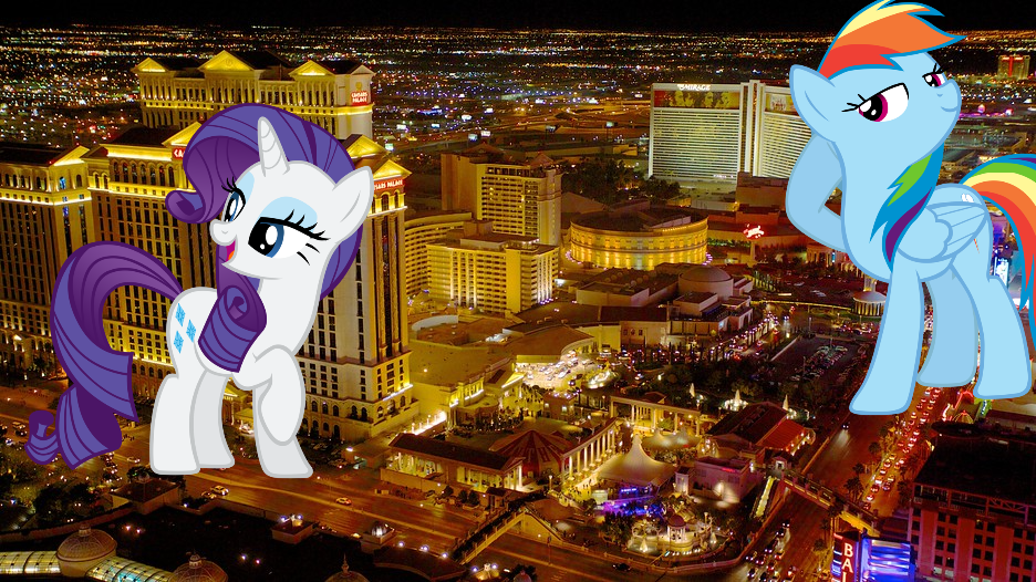 Giant Rarity and Dashie by Edselrobin on DeviantArt