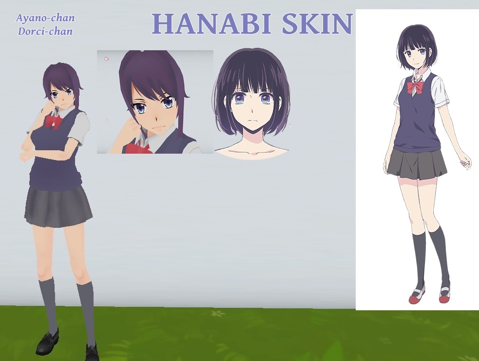 Hanabi skin by Ayano-chan by Dorci-chan on DeviantArt