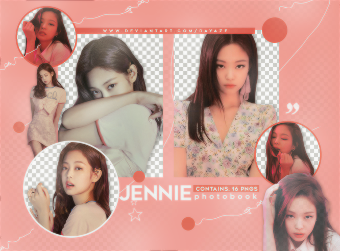 PNG PACK #18 JENNIE [BLACKPINK PHOTOBOOK] by dayaze on DeviantArt