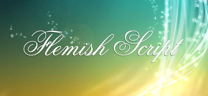 Flemish Script by KaterinasGraphics on DeviantArt