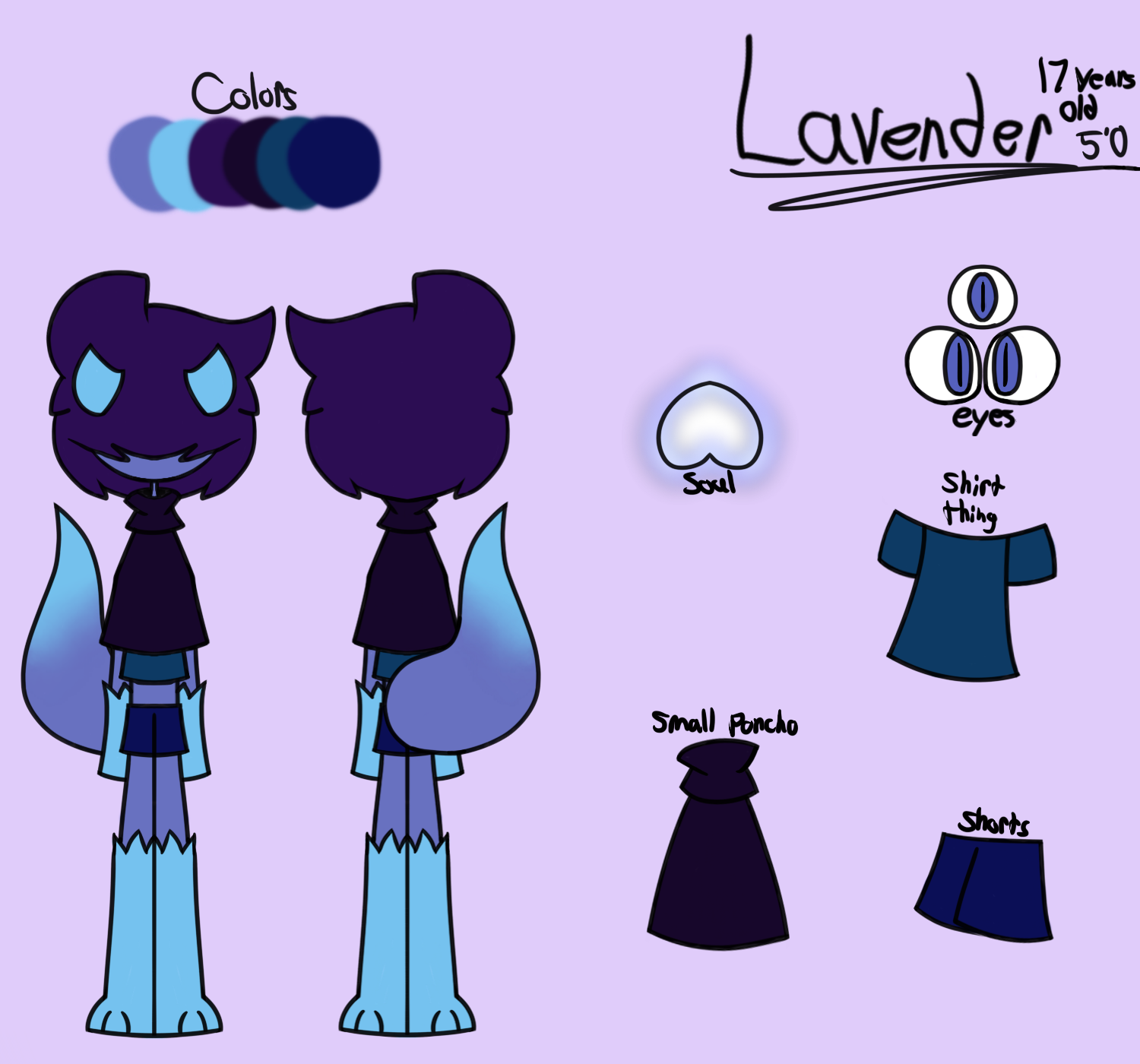 Lavender reference (nEW OC) by xX11BlueberryGirl11X on DeviantArt