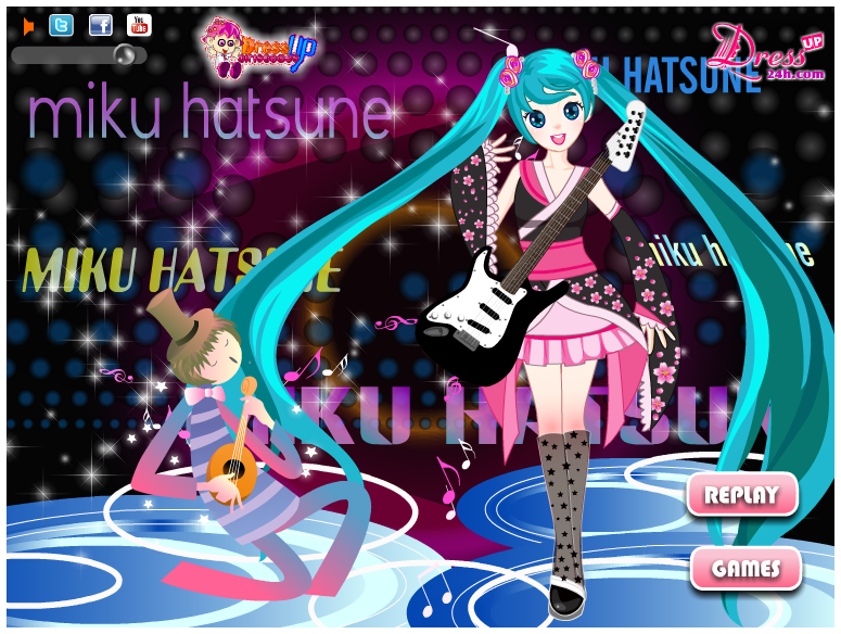 Miku Hatsune Dressup Game! by willbeyou on DeviantArt