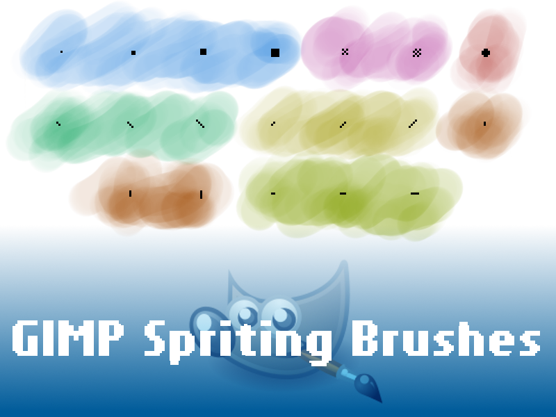 GIMP Spriting Brushes by PkGam on DeviantArt