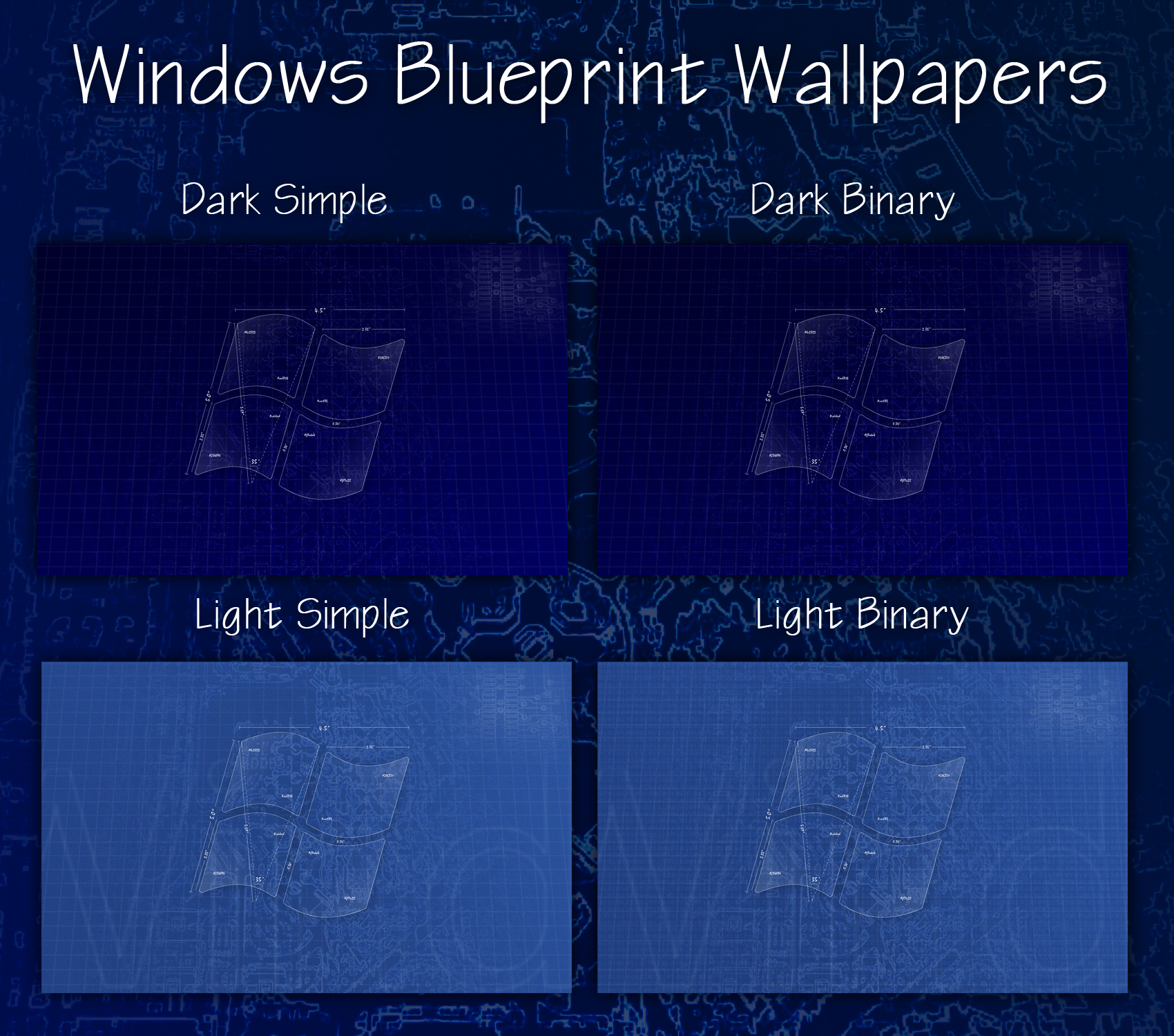 Windows Blueprint by salmanarif on DeviantArt