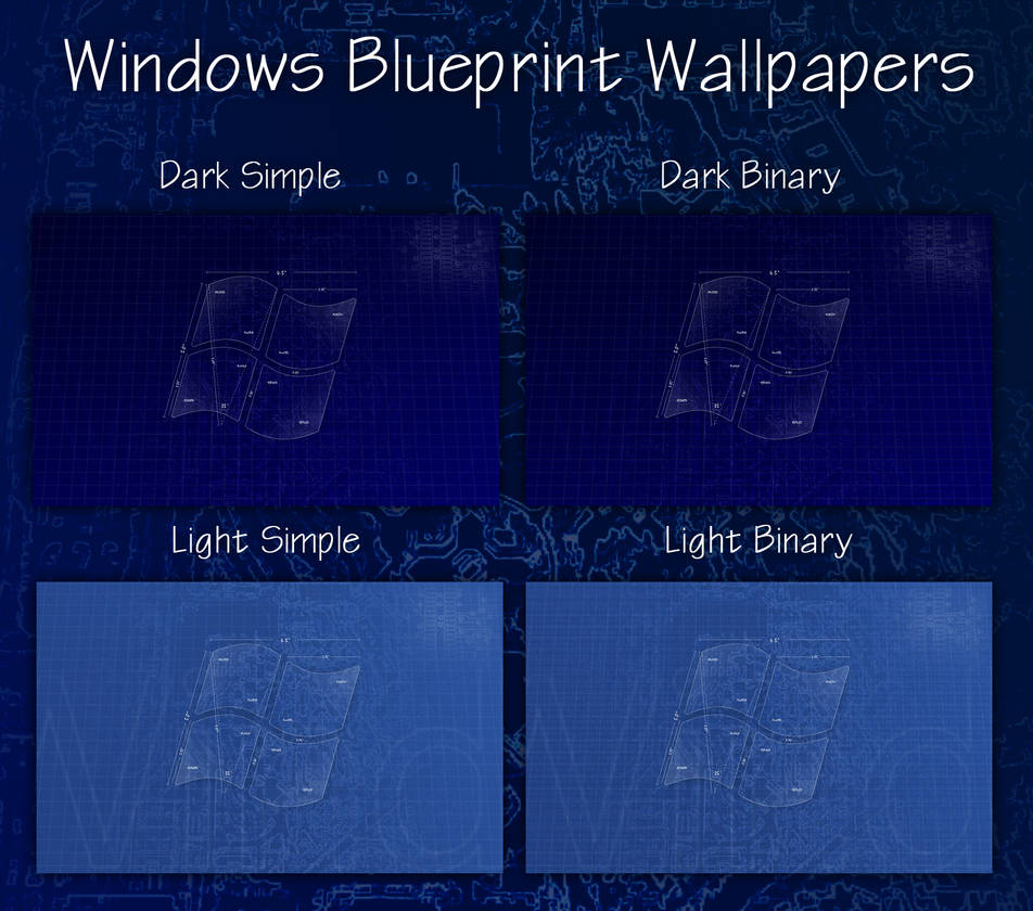 Windows Blueprint by salmanarif on DeviantArt