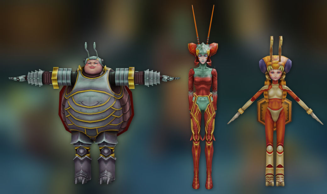 Magus Sisters FFX HD for XPS by MintArisu on DeviantArt