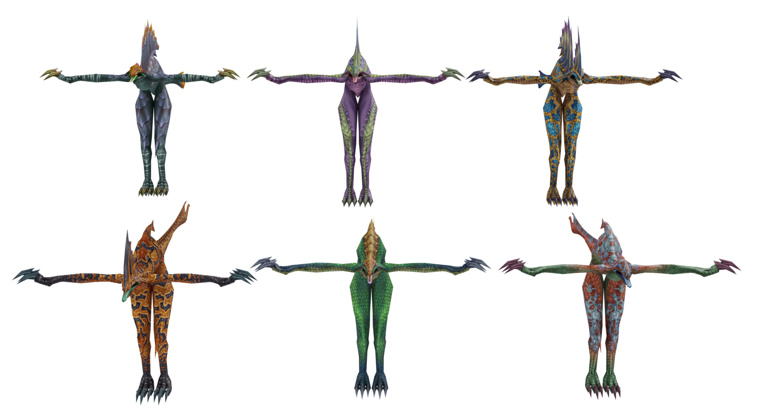 Lizard Pack FFX HD for XPS by MintArisu on DeviantArt