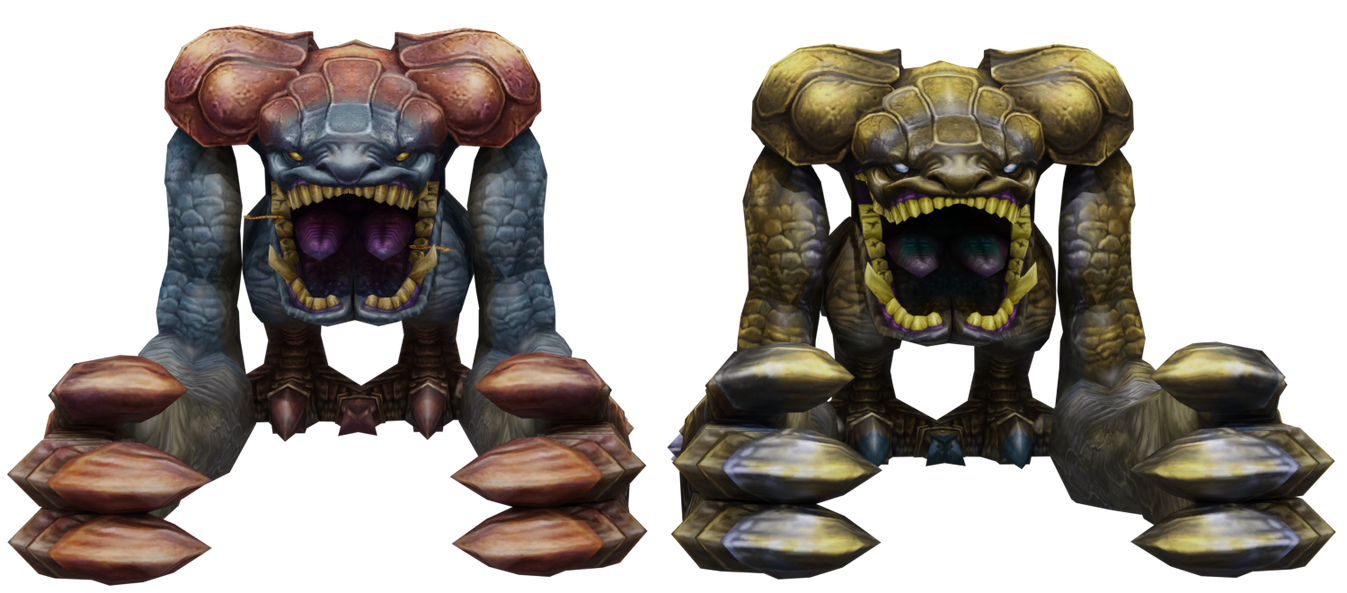 Chocobo Eater and Earth Eater FFX HD for XPS by MintArisu on DeviantArt