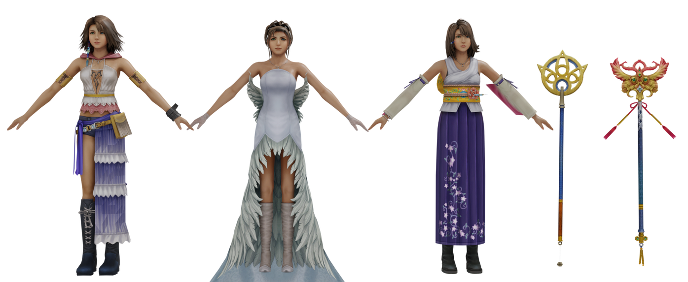 Yuna FFX/X-2 HD Pack for XPS by MintArisu on DeviantArt
