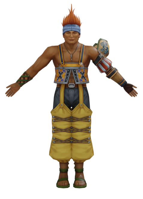 Wakka FFX HD for XPS by MintArisu on DeviantArt
