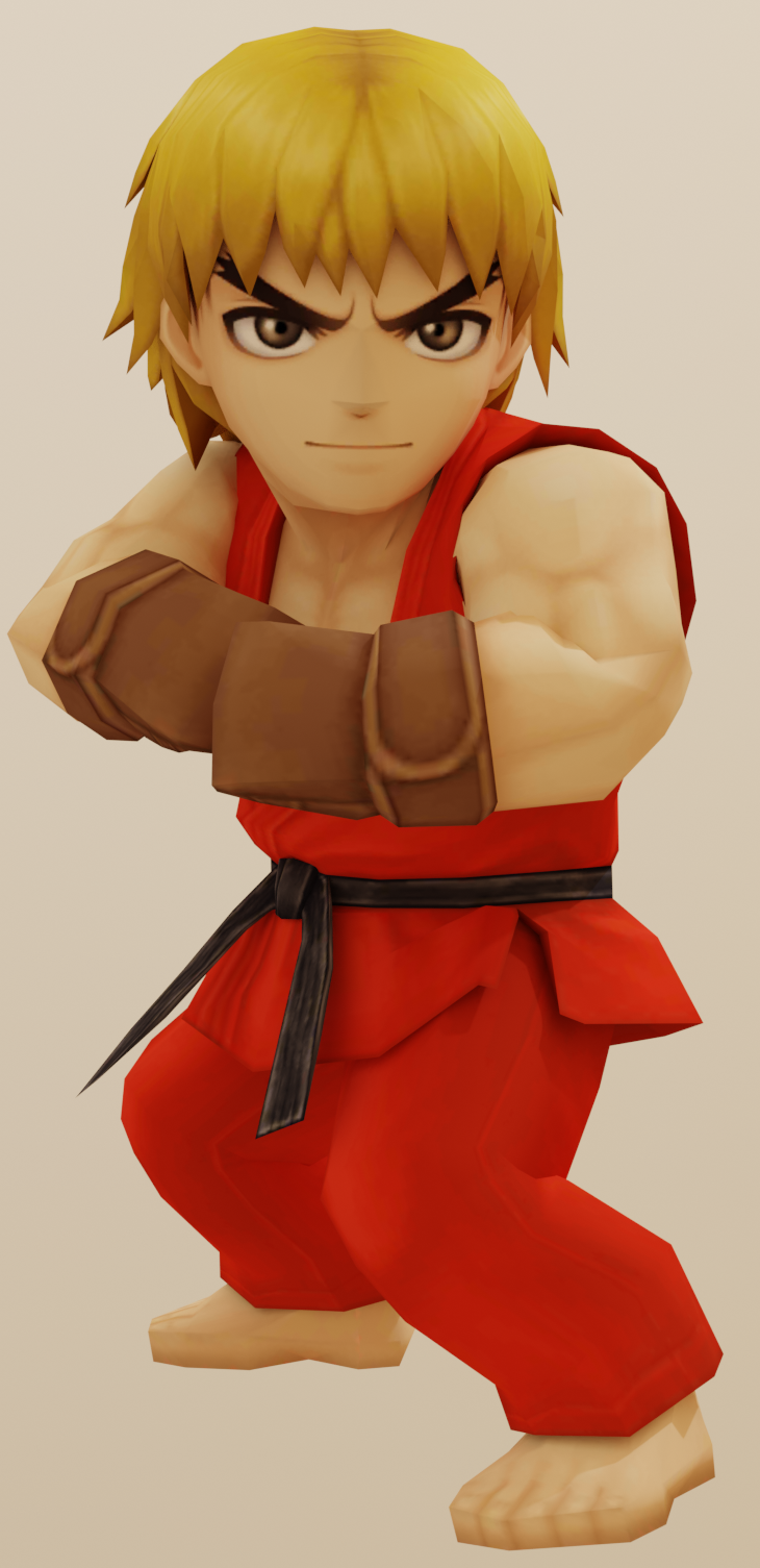 Ken Masters for XPS by MintArisu on DeviantArt