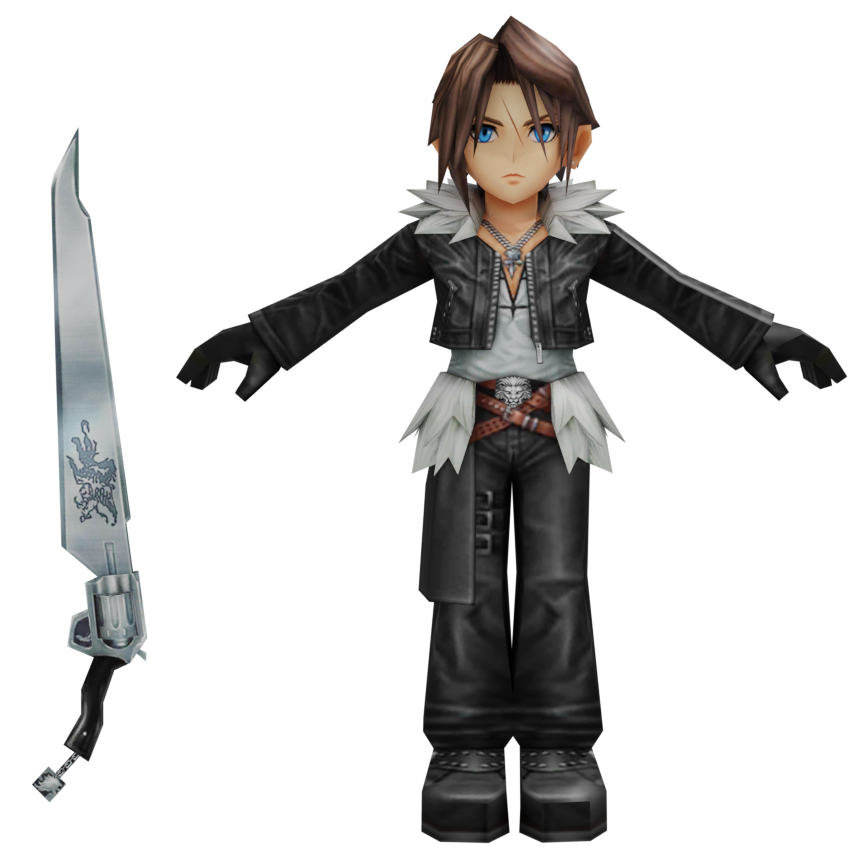 Squall DFFOO for XPS by MintArisu on DeviantArt