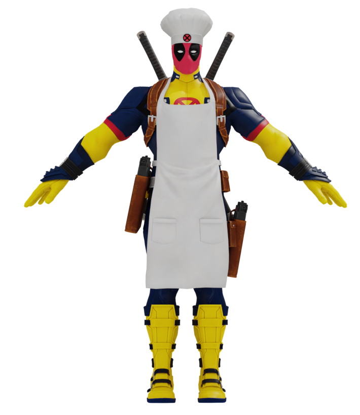 Deadpool Chef MUA 3 for XPS by MintArisu on DeviantArt