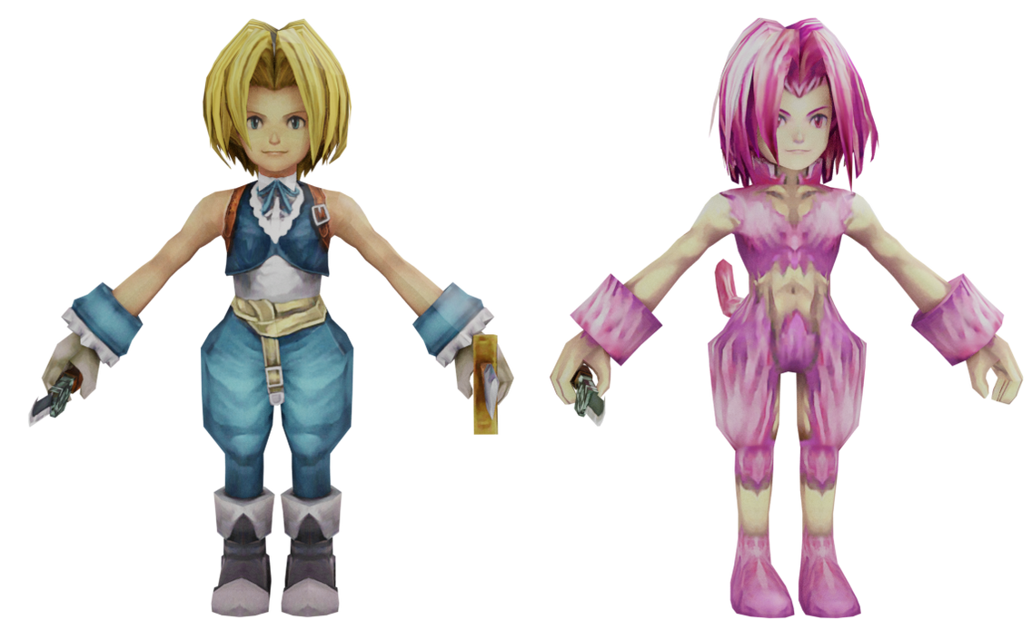 Zidane FF9 Remastered Pack for XPS by MintArisu on DeviantArt