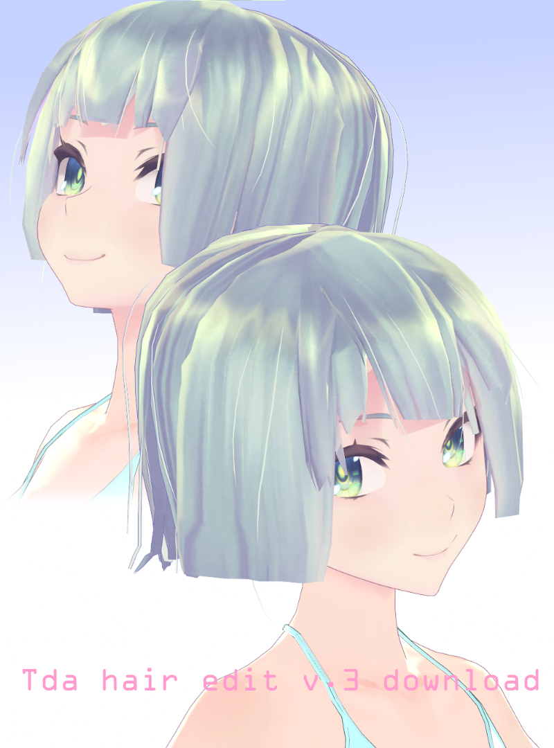 Tda Hair edit v.3 Download by ReggieAndCheese on DeviantArt