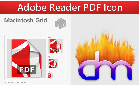 Adobe Reader PDF Icon by D3LM3L on DeviantArt