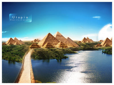 Wallpaper pack - 'Utopia' by AlexanderFriedl on DeviantArt