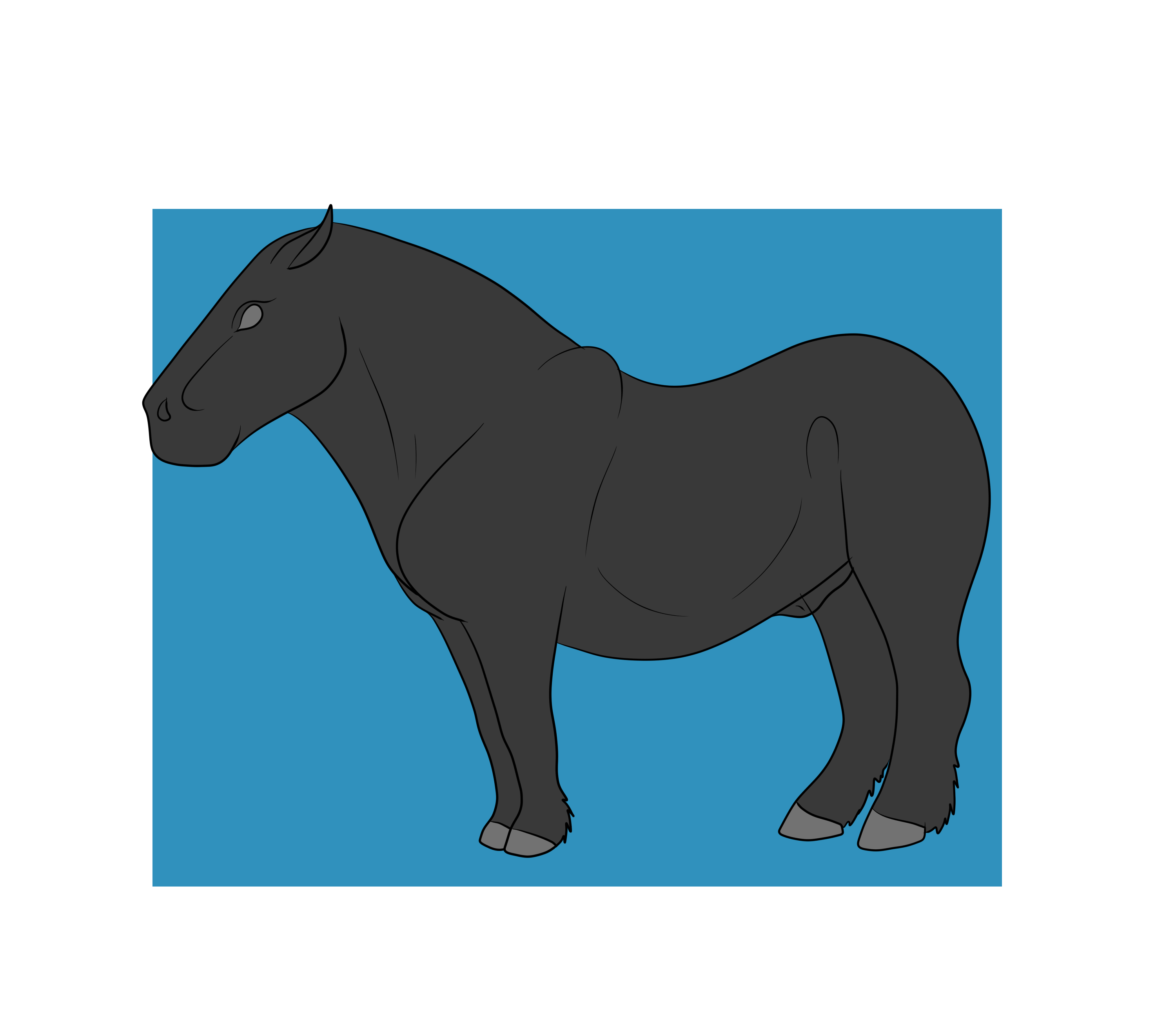 KC lines - Rare pony addition by Lurkwood on DeviantArt