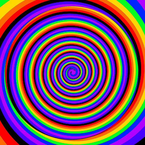 Rainbow Spiral by Elbmem on DeviantArt