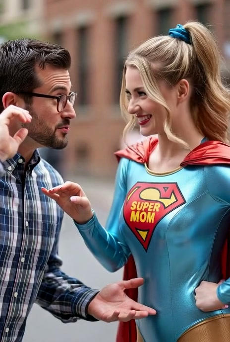 SUPERMOM FLIRT by villouss on DeviantArt
